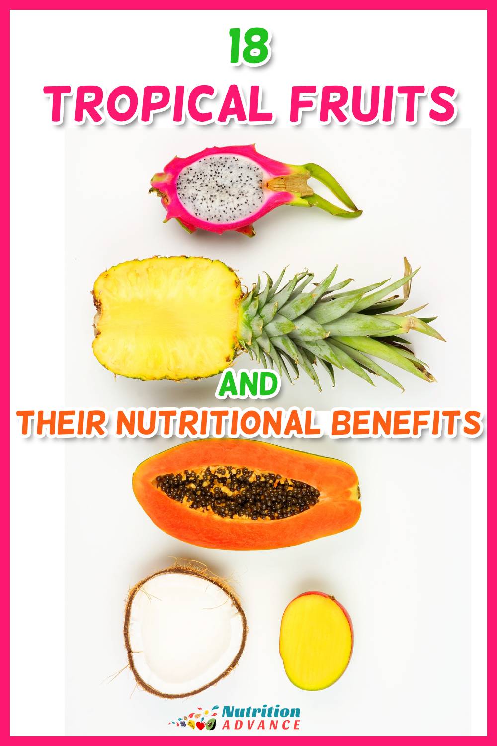 19 Tropical Fruits and Their Nutritional Benefits - Nutrition Advance